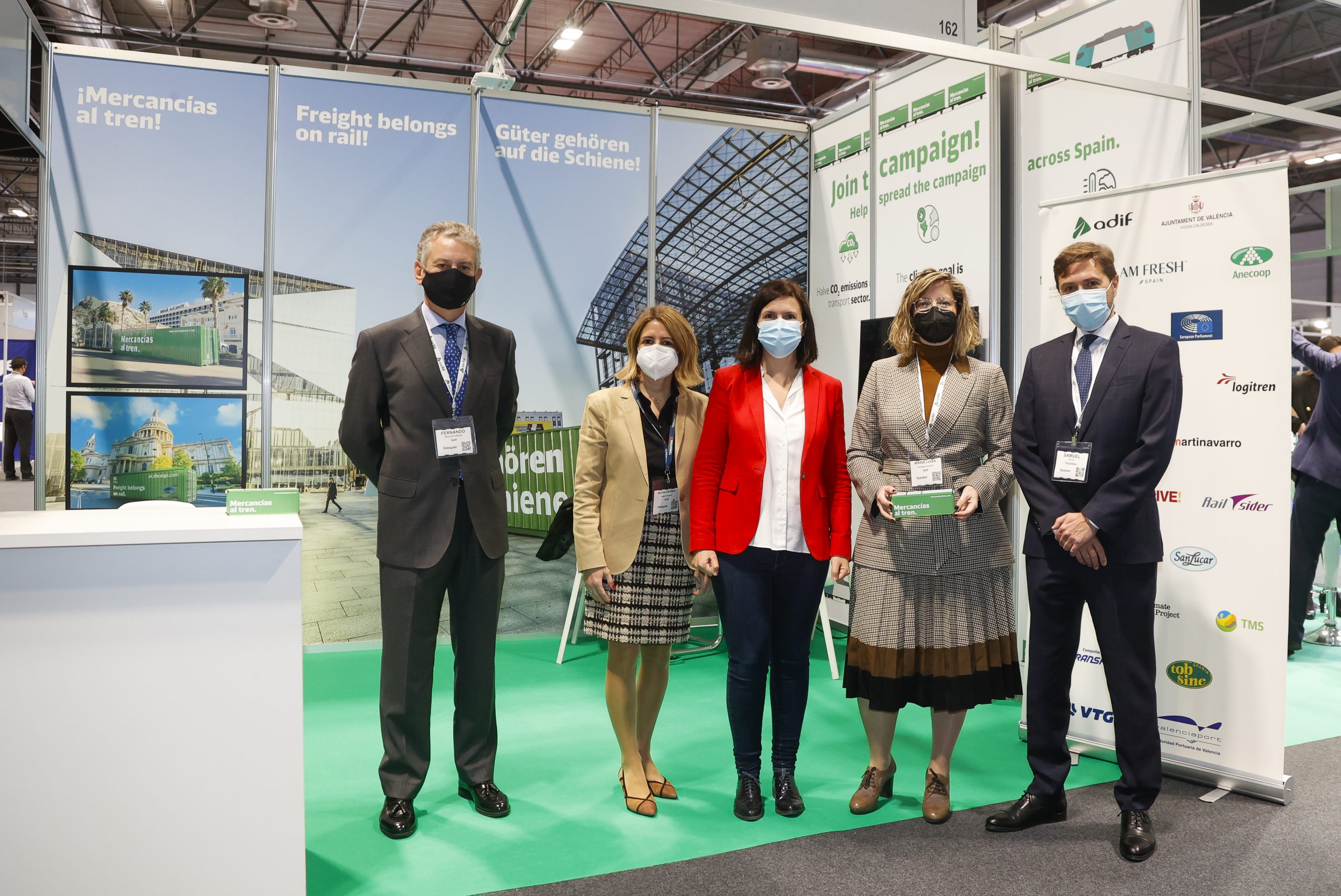 Las administraciones apoyan en Rail Live 2021 la campaña “Mercancías al ...